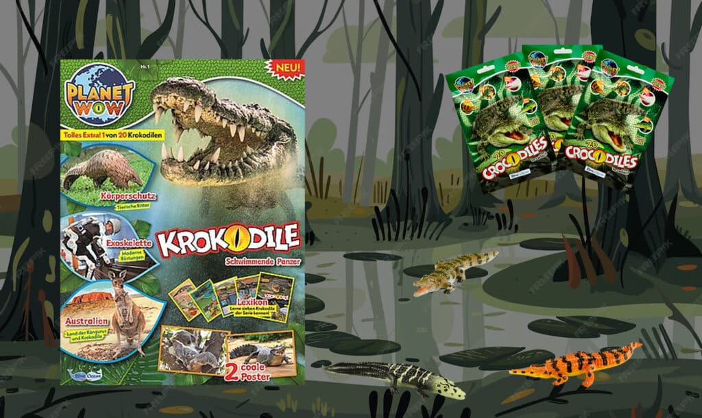 PLANET WOW startet Krokodil-Kollektion mit Magazin & App